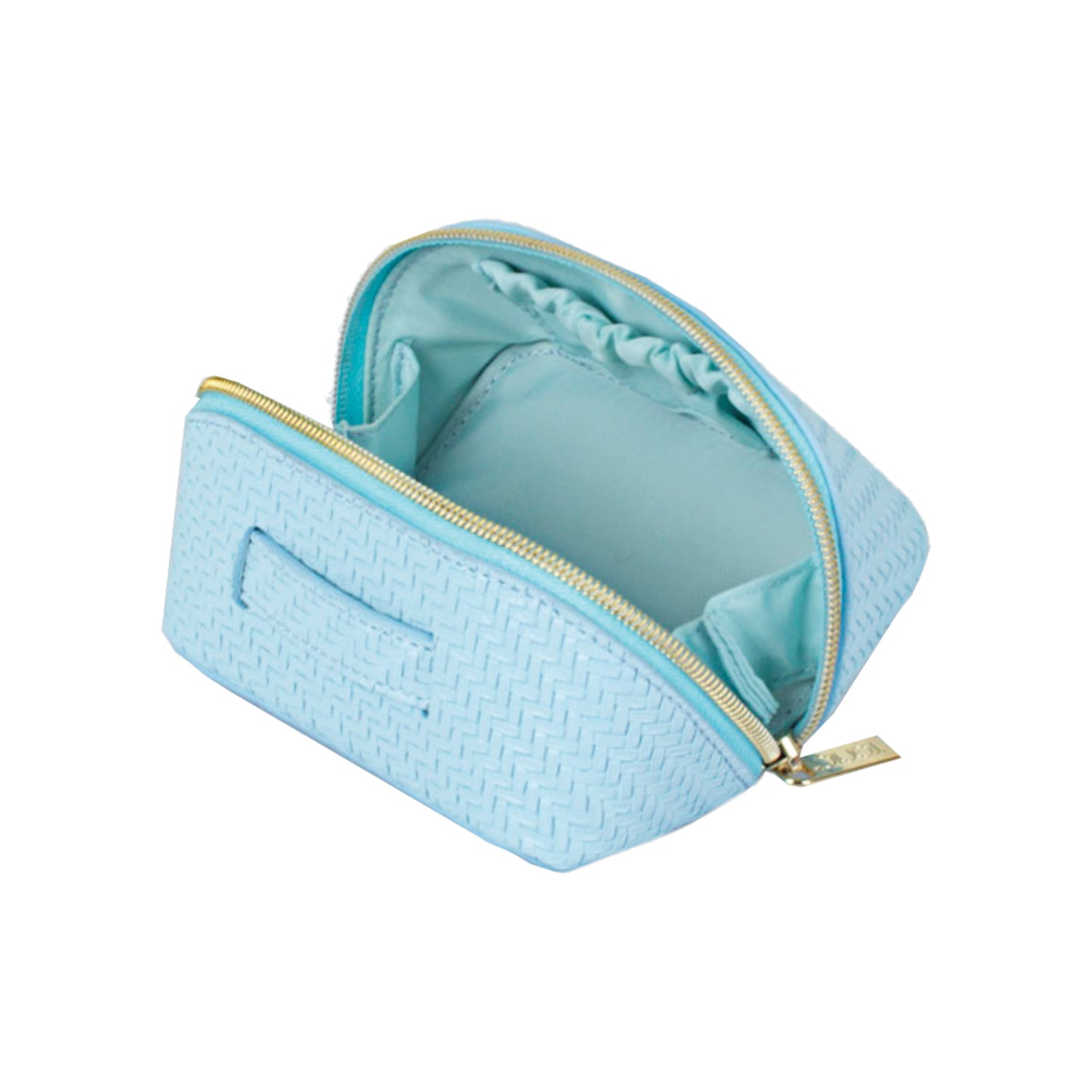Herringbone Beauty Bag Small Bluebell – Tonic Wholesale