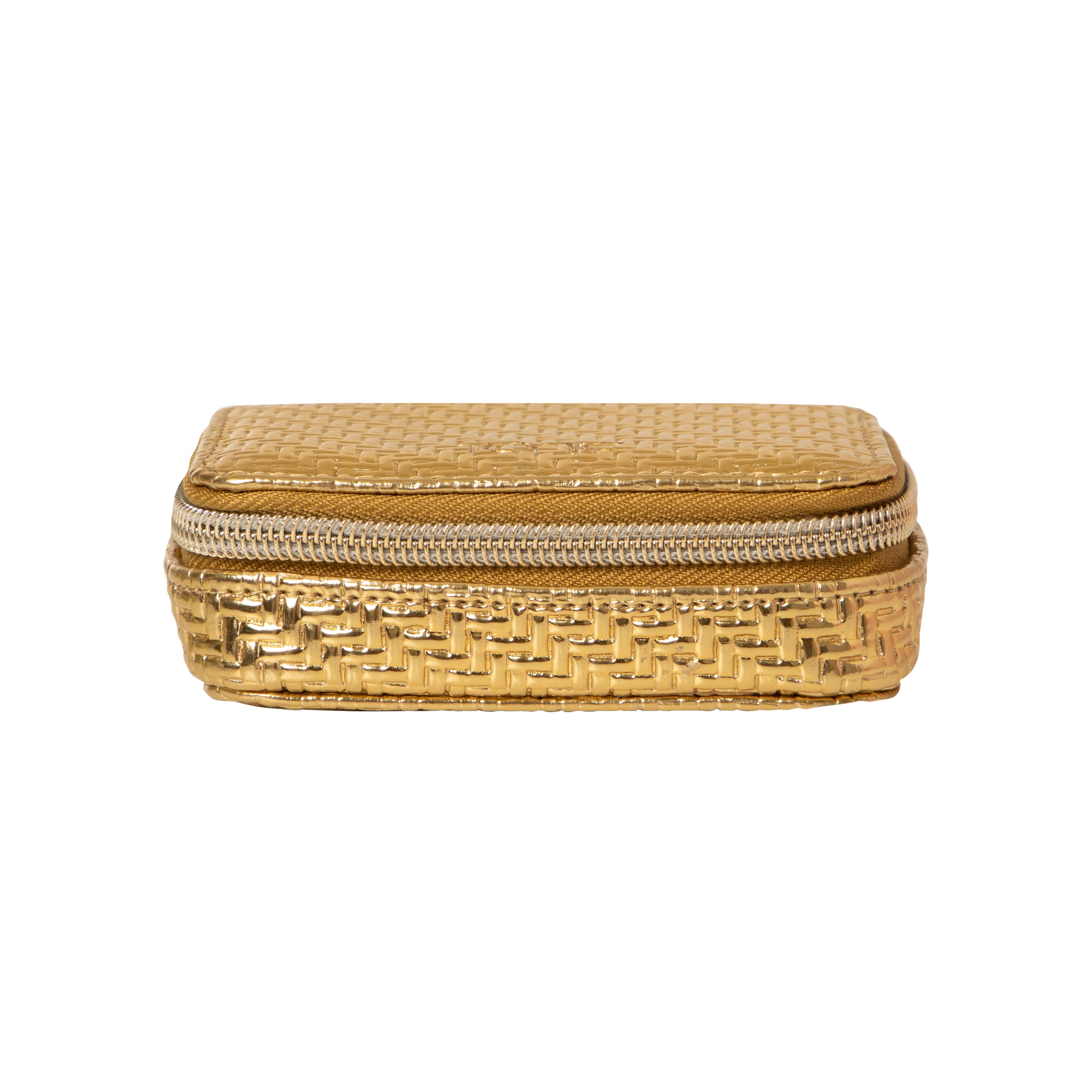 Herringbone Pill Box Gold – Tonic Wholesale