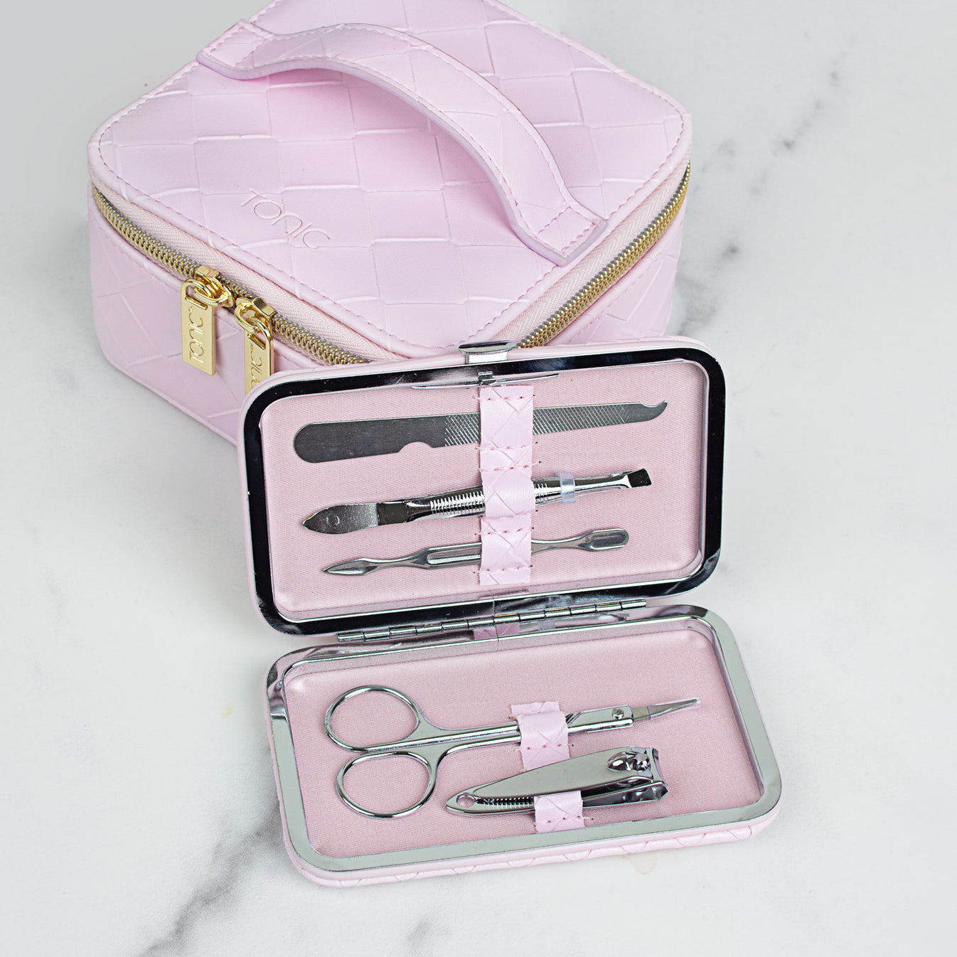 Manicure Set Woven Peony – Tonic Wholesale